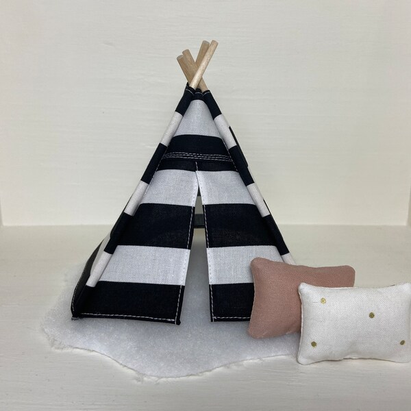 Black Teepee - Etsy