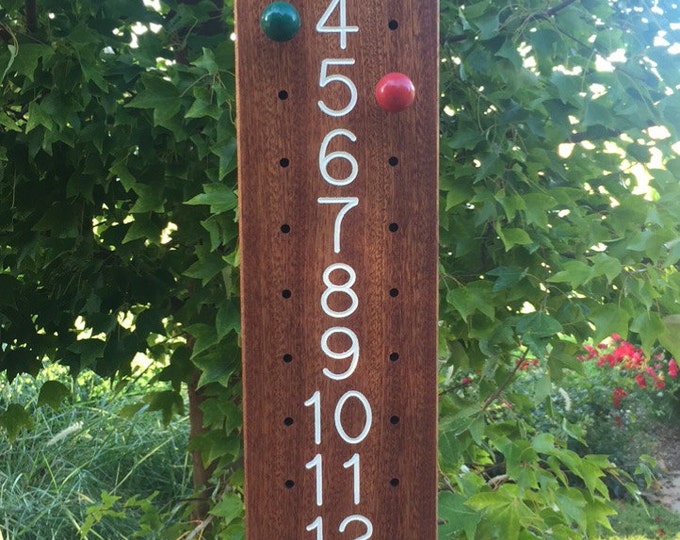 Large Bocce Scoreboard, 1-15 - Etsy