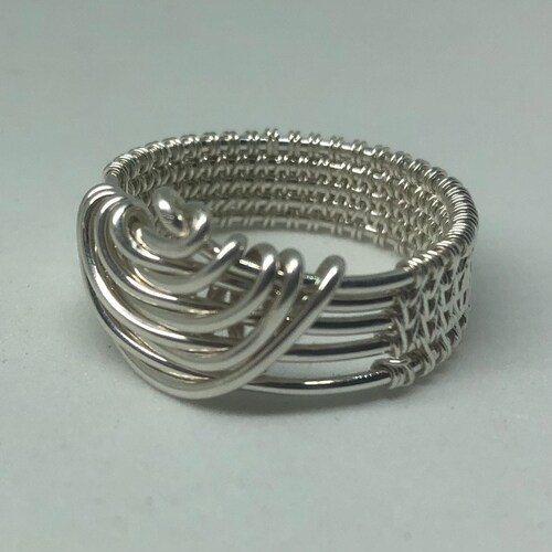 Woven Wire Ring - Etsy