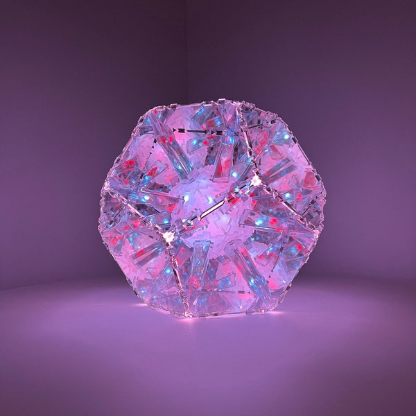 Icosahedron Lamp - Etsy