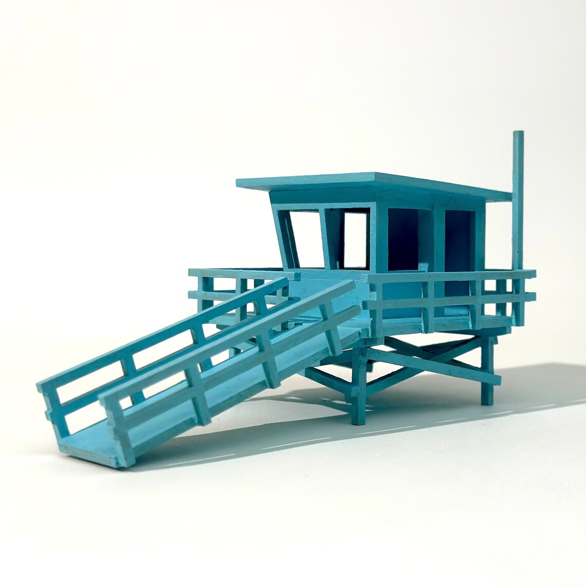 4 Mini Lifeguard Tower California Beach - Etsy