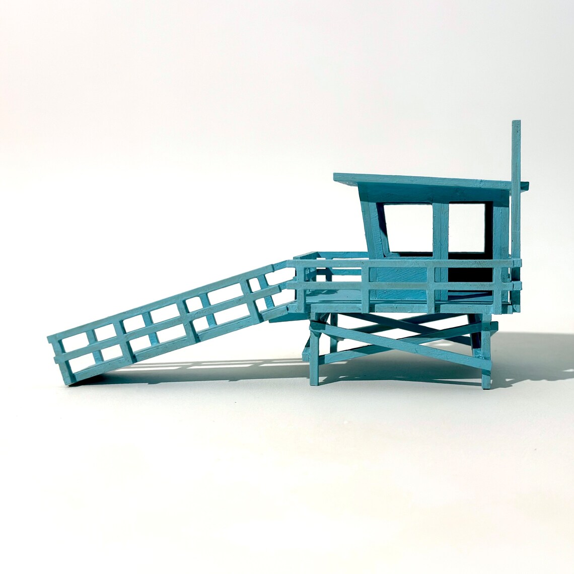 4 Mini Lifeguard Tower California Beach - Etsy