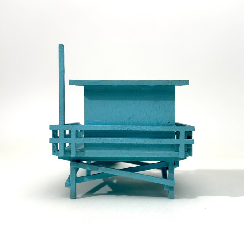 4" Mini Lifeguard Tower - California Beach - Etsy
