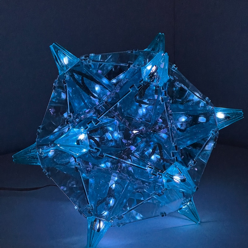 Icosahedron Lamp - Etsy