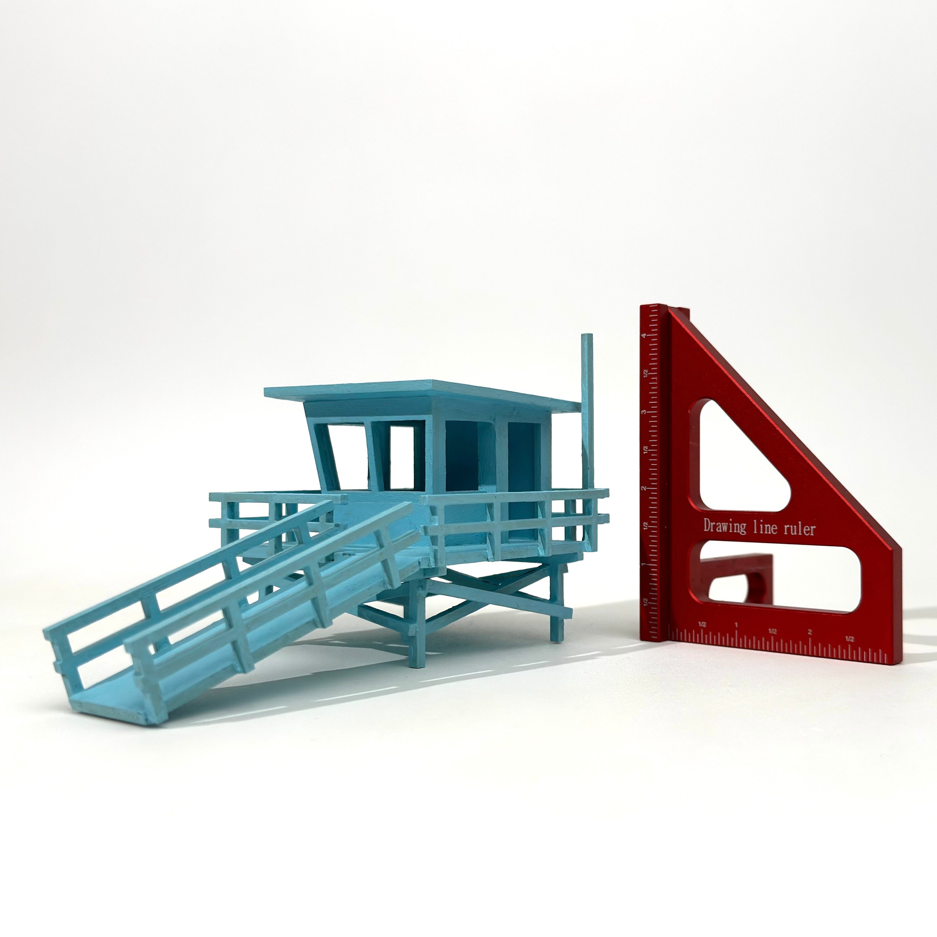 4 Mini Lifeguard Tower California Beach - Etsy