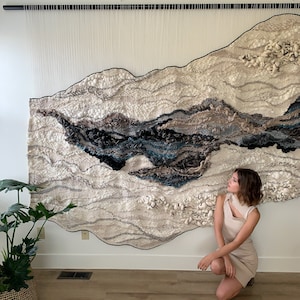 Large Scale Fiber Art Woven Textile Art Contemporary Art for Modern ...