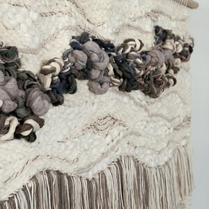 Large Handwoven Fiber Art Tapestry - Wool, Cotton, Silk (6x4 Ft) - Etsy
