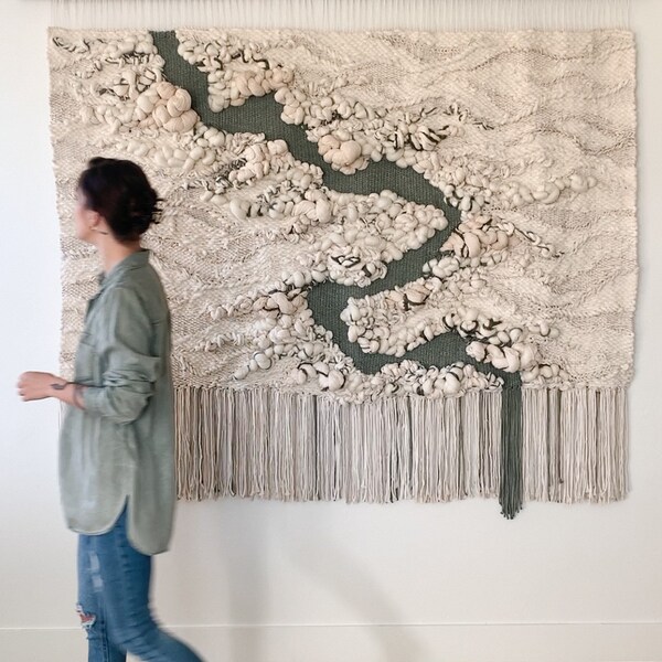Large Wall Weaving - Etsy