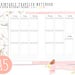A5 Weekly Planner Traveler Notebook Refill. Printable TN PDF | Etsy