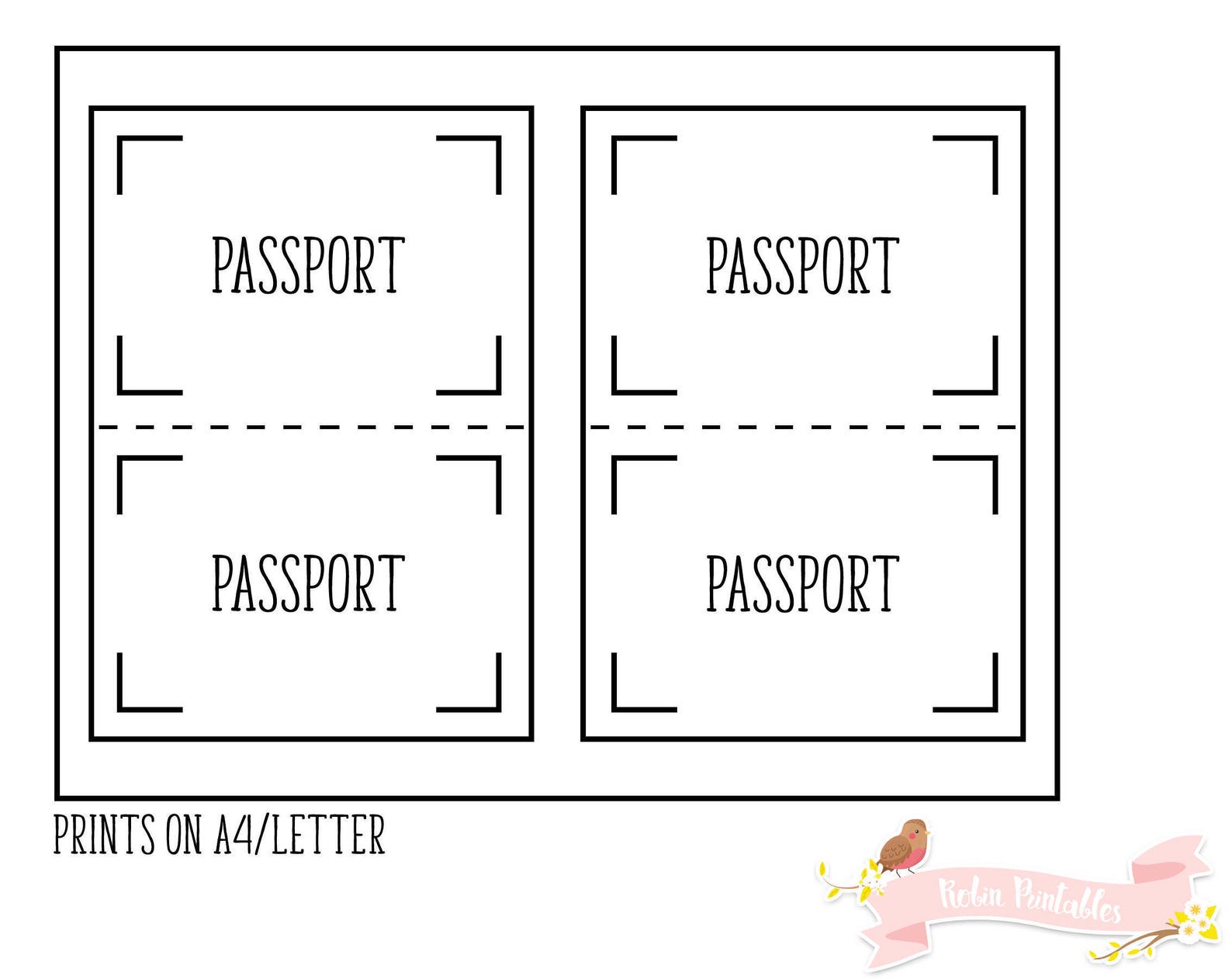 Passport Daily Routine Traveler Notebook Refill. Small Pocket | Etsy