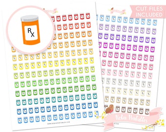 Pill Bottle Stickers - Etsy