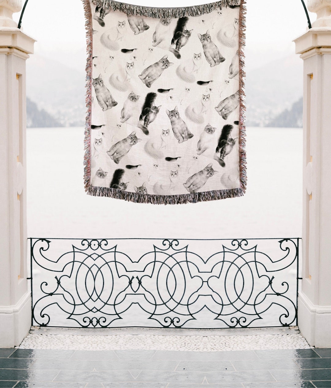 Cat Throw Blanket, Cute Gift for Cat or Pet Lover Cat Decor Funny Cat ...