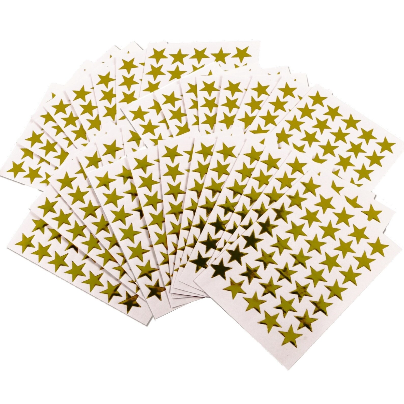 School Star Merit Reward Stars Self Adhesive Stickers Gold Silver ...