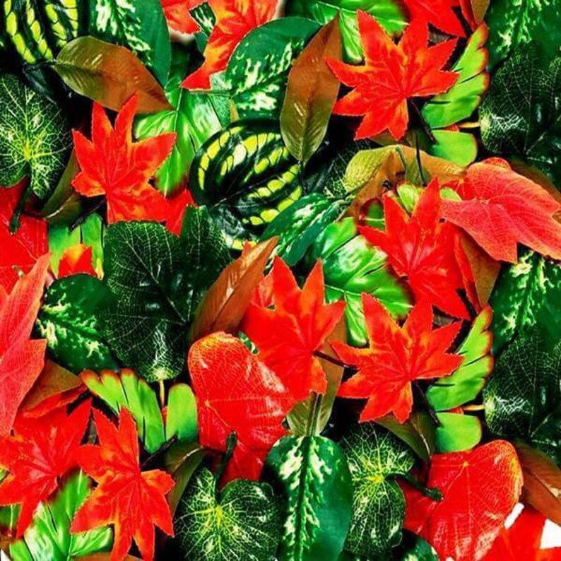 Artificial Leaves 100 Assorted Shapes and Types - Etsy