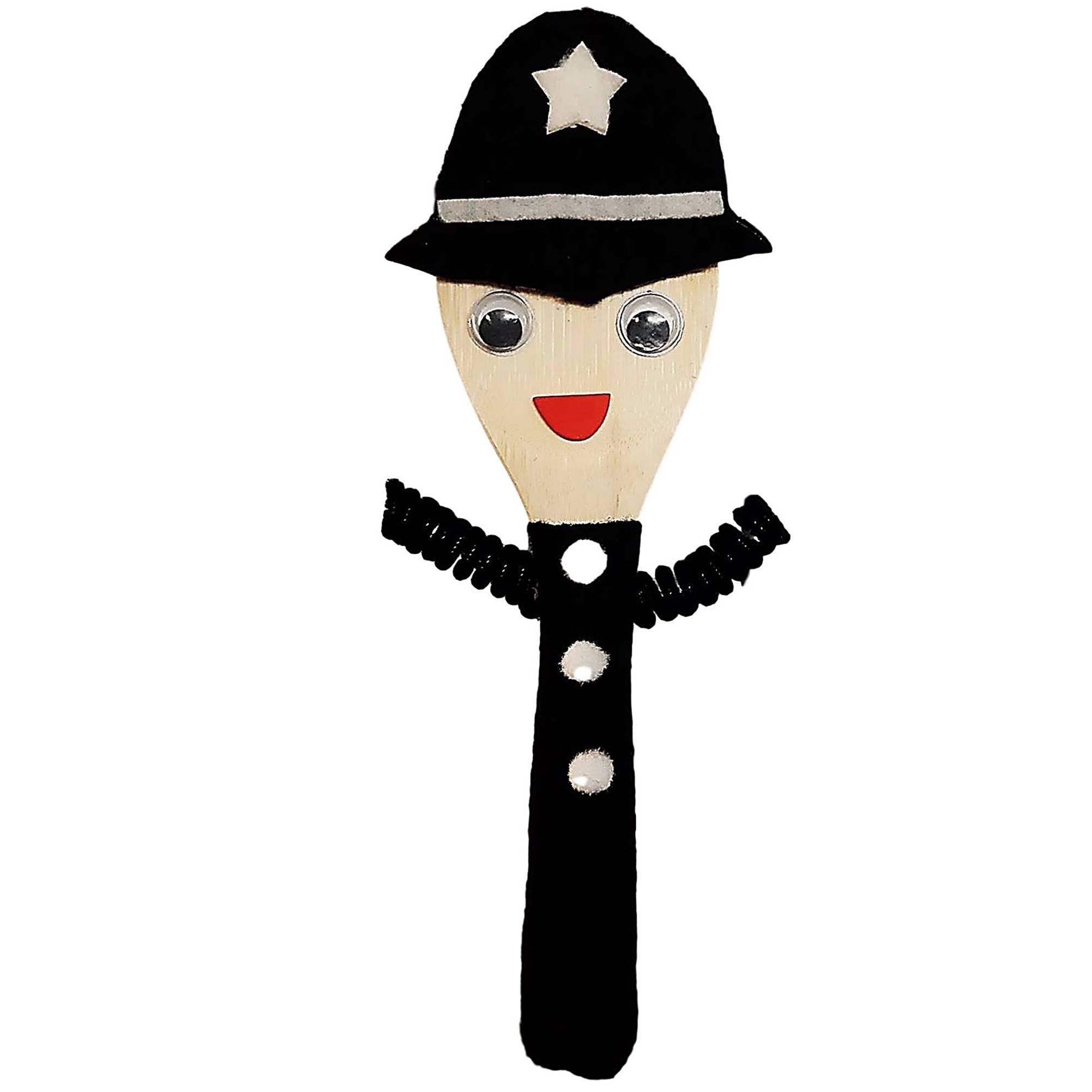 Make your own People Wooden Spoon Felt Craft Pack 10 Spoons - Etsy France