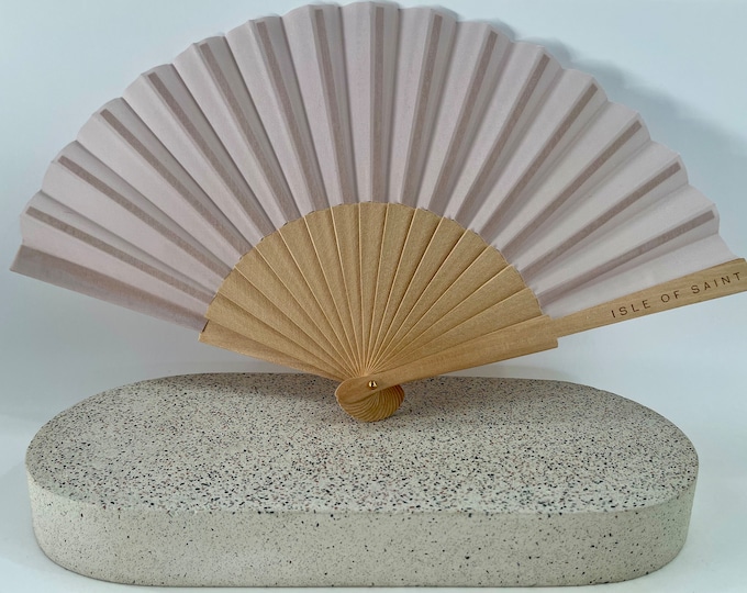 Wooden Folding Fan - 4 Colours - Etsy