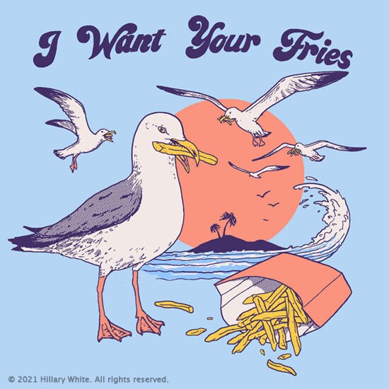 I Want Your Fries T-shirt - Funny Cool Rad Awesome Tee Shirt Gift Geek ...