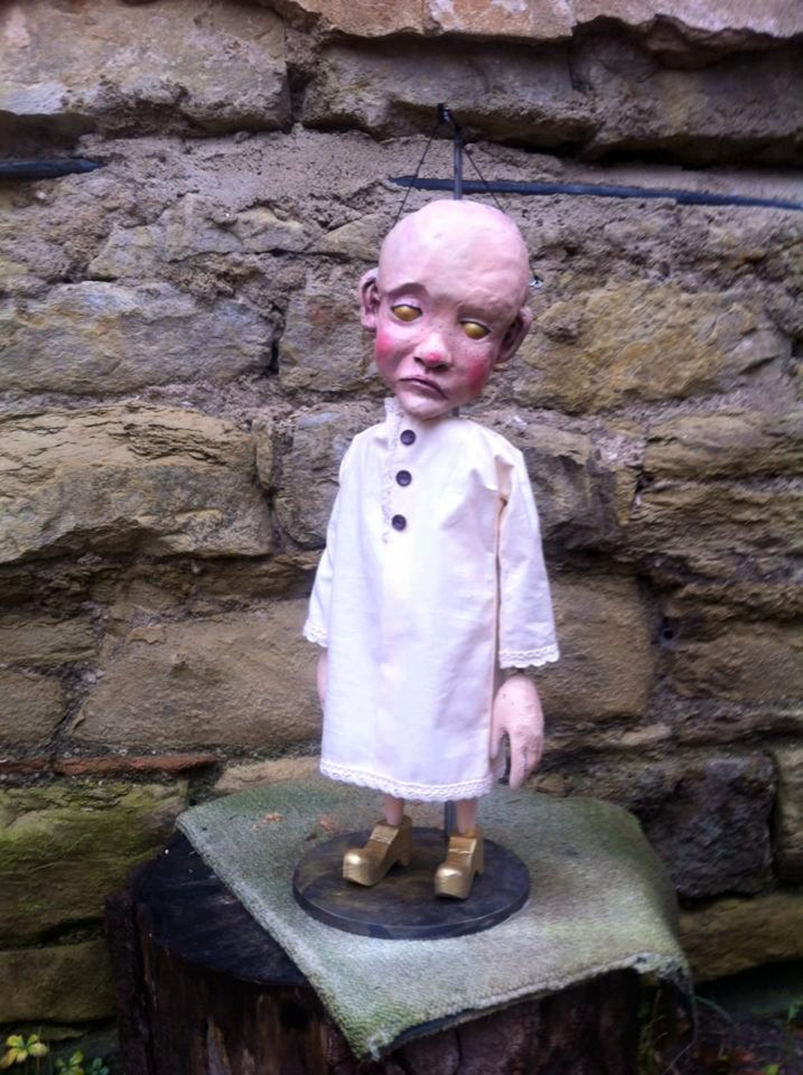 Marionette Ángel Puppet Art Doll Old Fashion Vintage Custom - Etsy