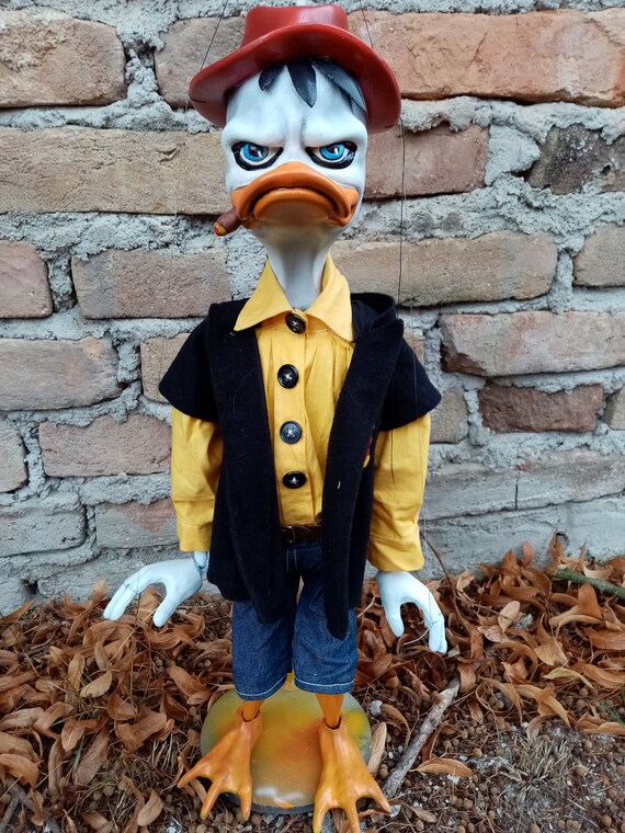 Original Mrs Duck Puppetmarionette....artist Street - Etsy