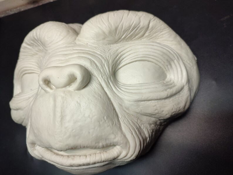 E.T. Life Size Resin Mask Prop Replica, Unpainted - Etsy