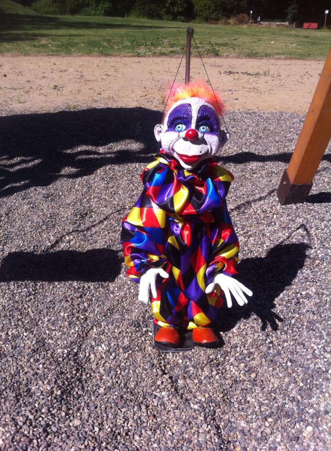 Marionette Big Clown 2 EDA Puppet Artist Street Televariete - Etsy