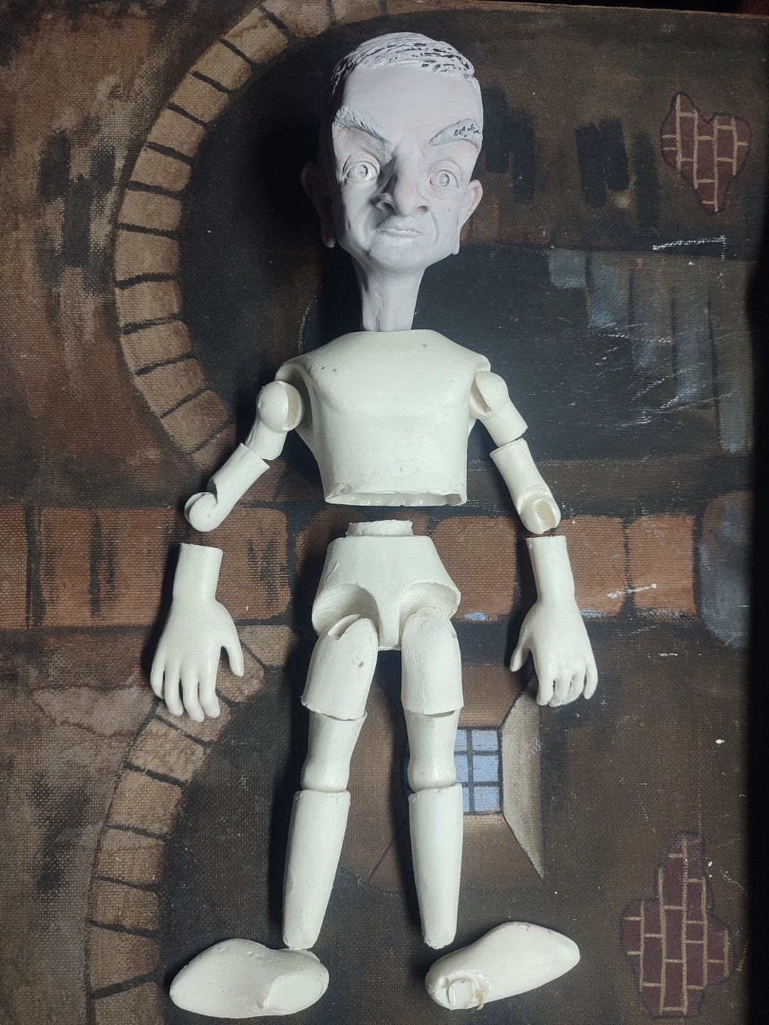 Mr Bean Marionette Replica Puppet KIT Full - Etsy