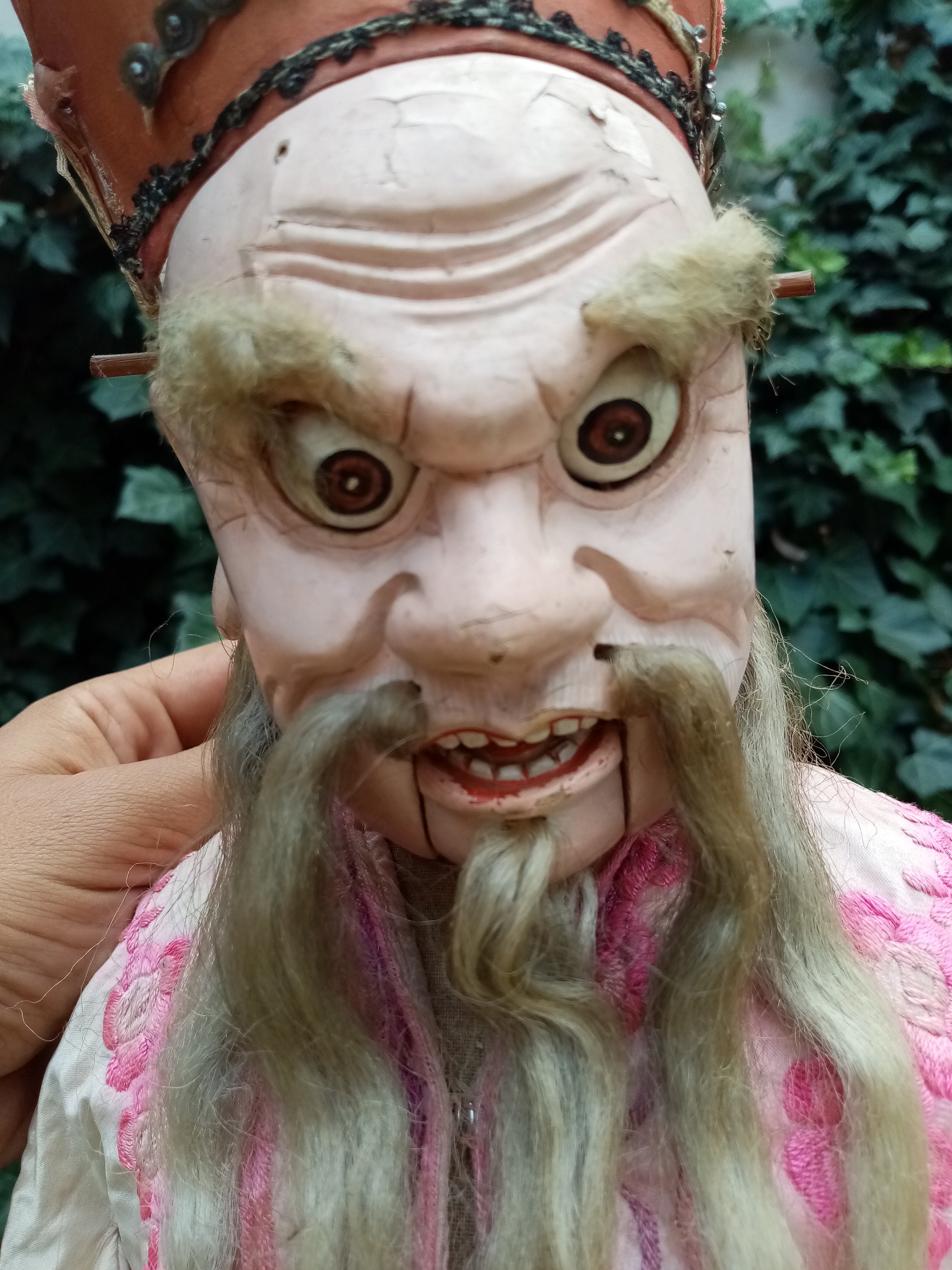 Antique Czech Wood Marionette, Hand-carved Evil Puppet, 1920s - Etsy