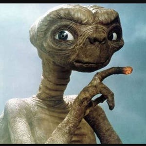 E.t." 1:1 Life Size Cast Mask Prop Replica !!!! , Great Detail ...