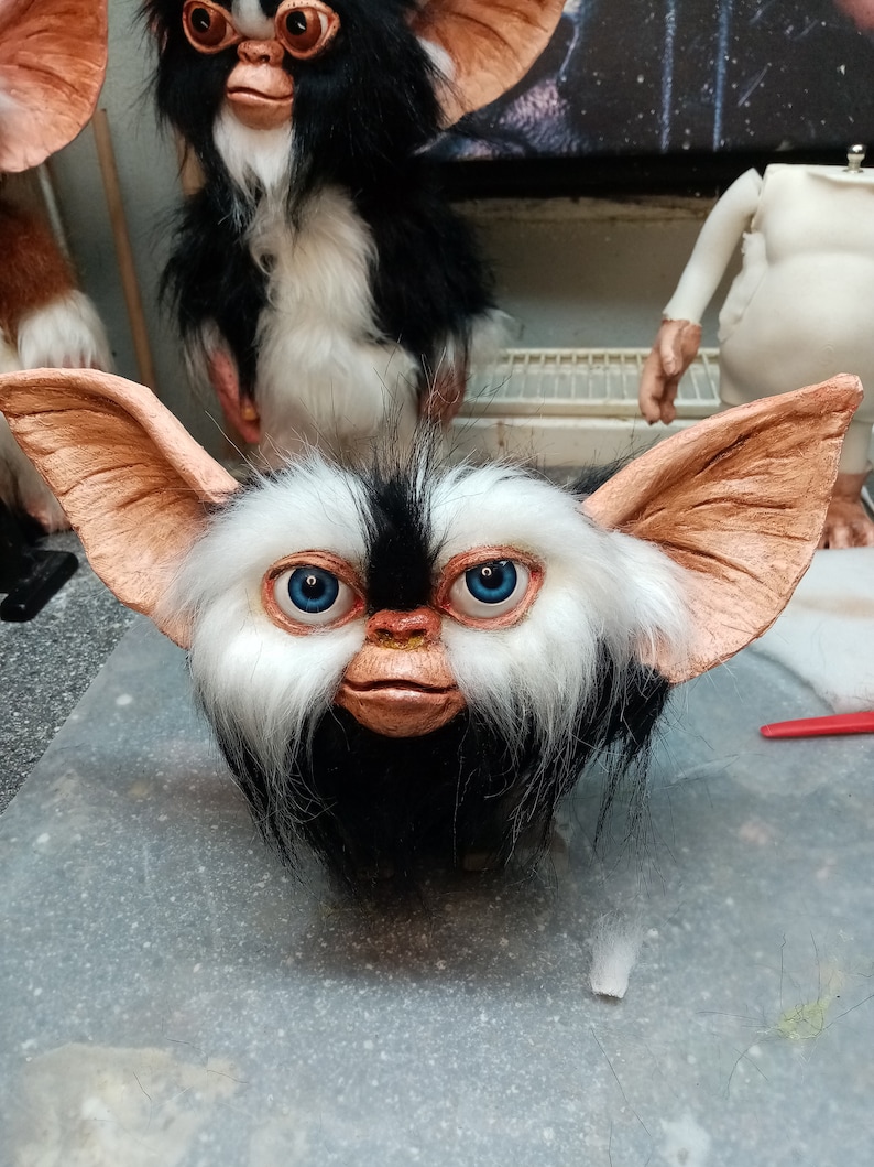 Mohawk Mogway 1:1gremlins Marionette Puppet Artist Street | Etsy