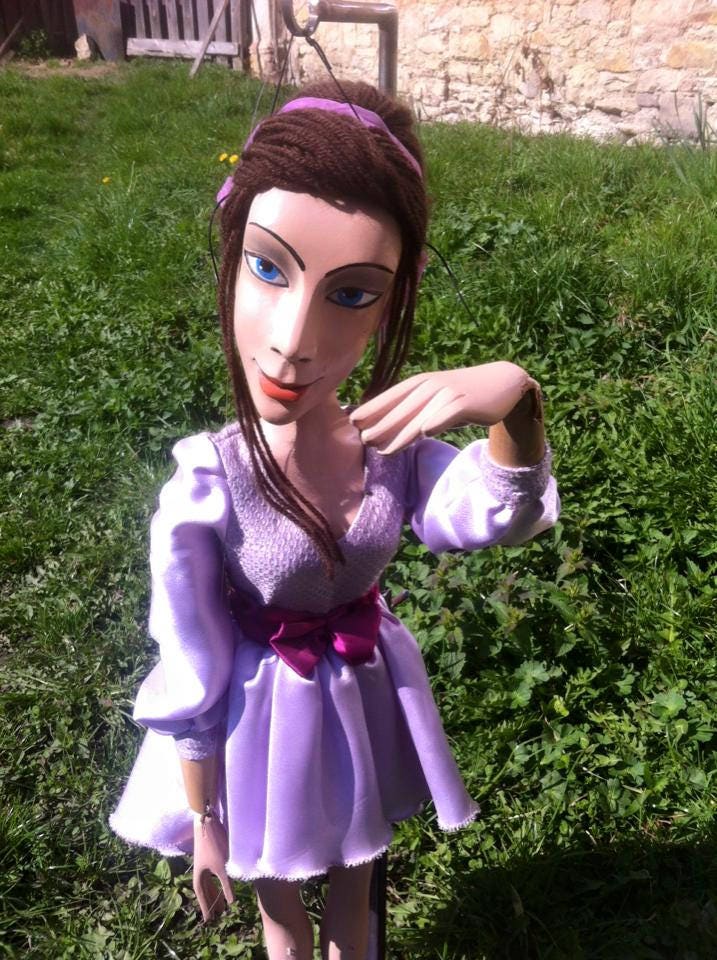 Marionette Ballerina Puppet Street Dance String Professional - Etsy