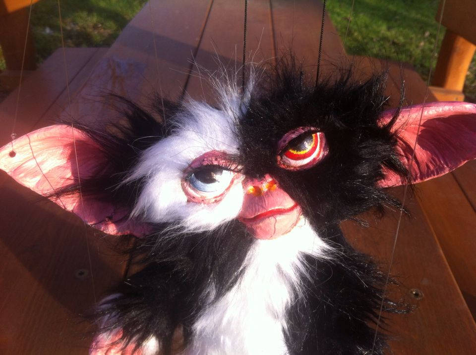 Mohawk Mogway 1:1gremlins Marionette Puppet Artist Street | Etsy