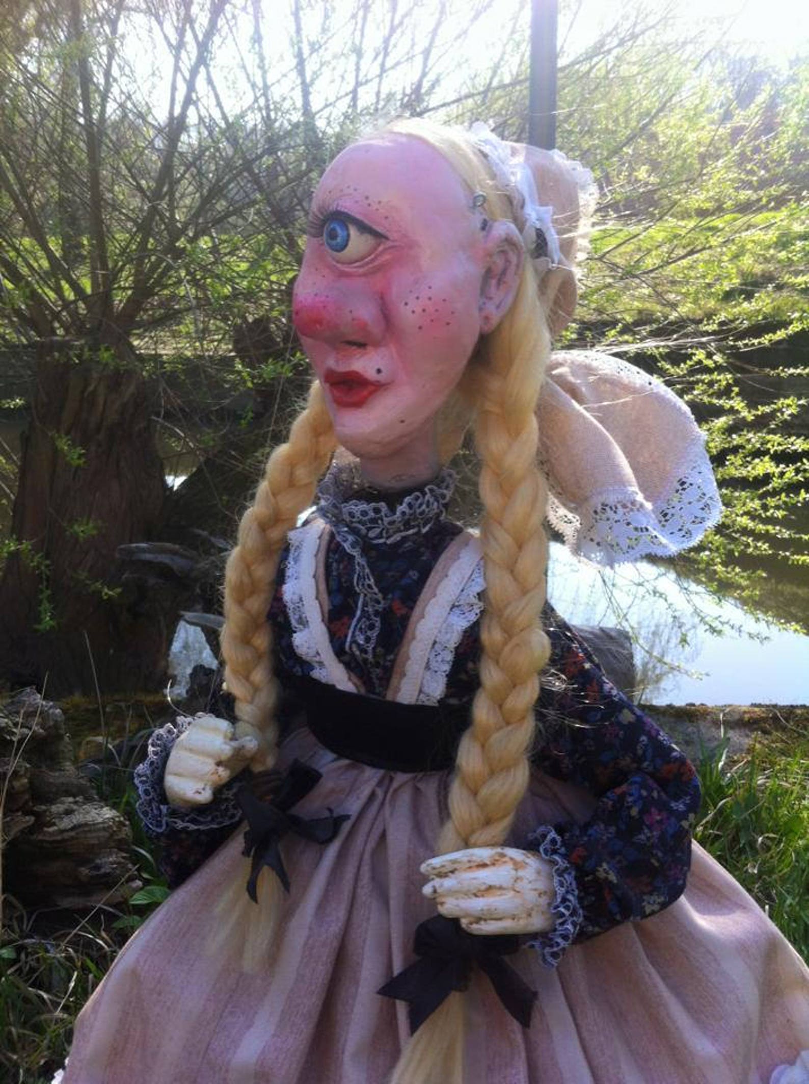 Big Marionette Ugly Princess Puppet Street Dance String - Etsy