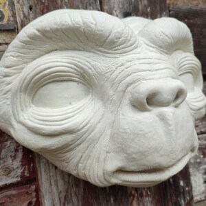 E.T. Life Size Resin Mask Prop Replica, Unpainted - Etsy