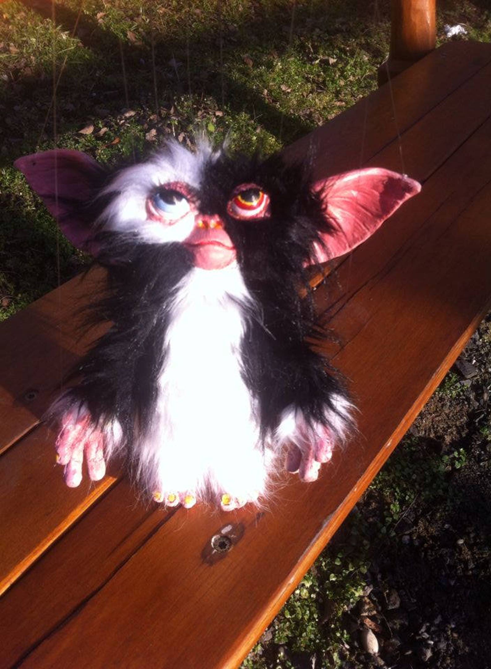 Mohawk Mogway 1:1gremlins Marionette Puppet Artist Street | Etsy