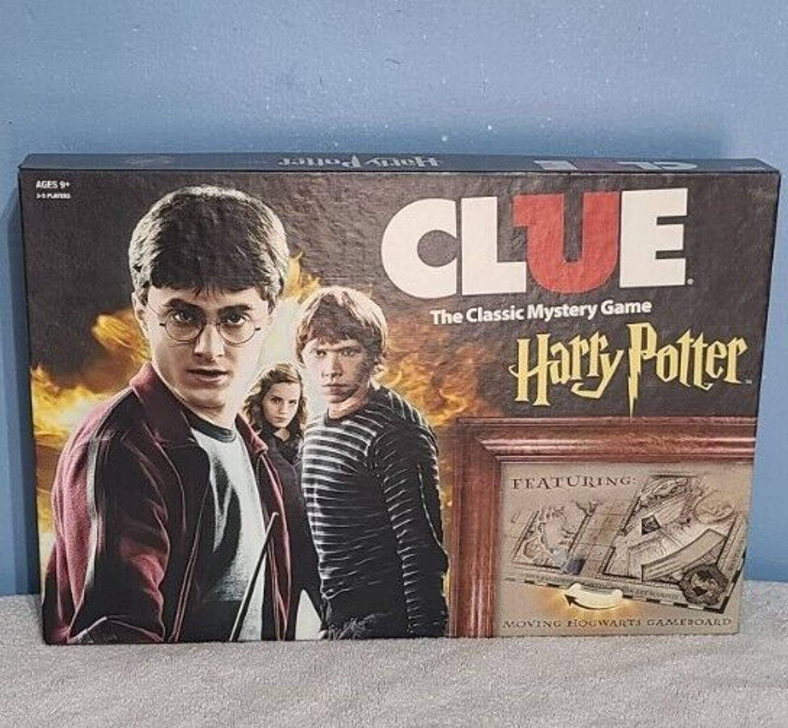 Clue Harry Potter Edition Hasbro 100% Complete Board Game Family Fun ...