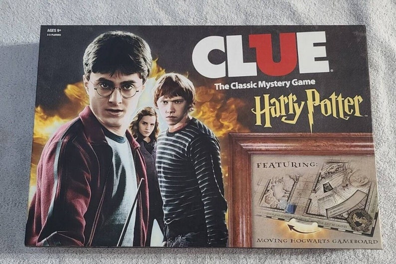 Clue Harry Potter Edition Hasbro 100% Complete Board Game Family Fun ...