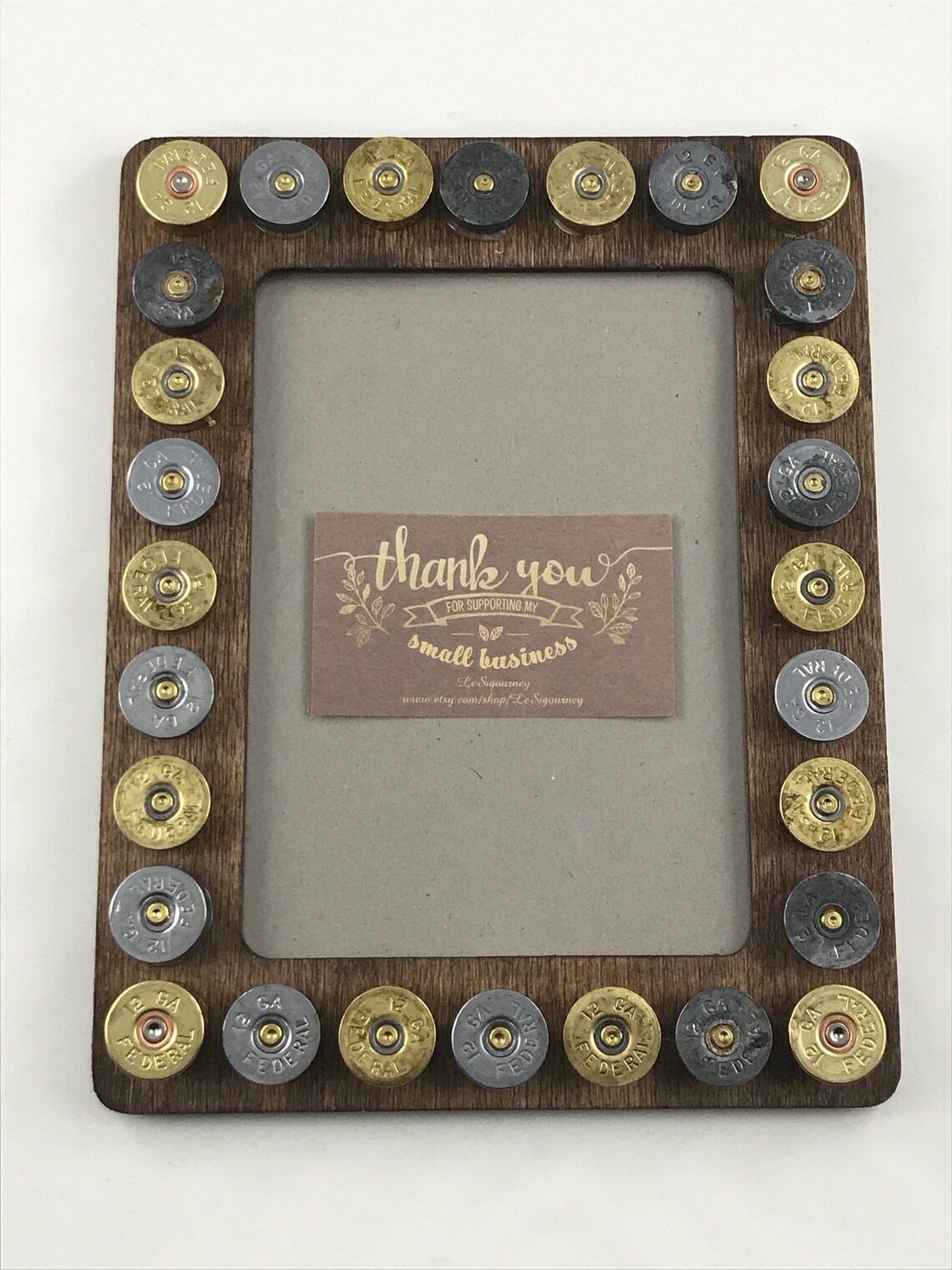 Bullet picture frame shotgun shells art unique hunting | Etsy