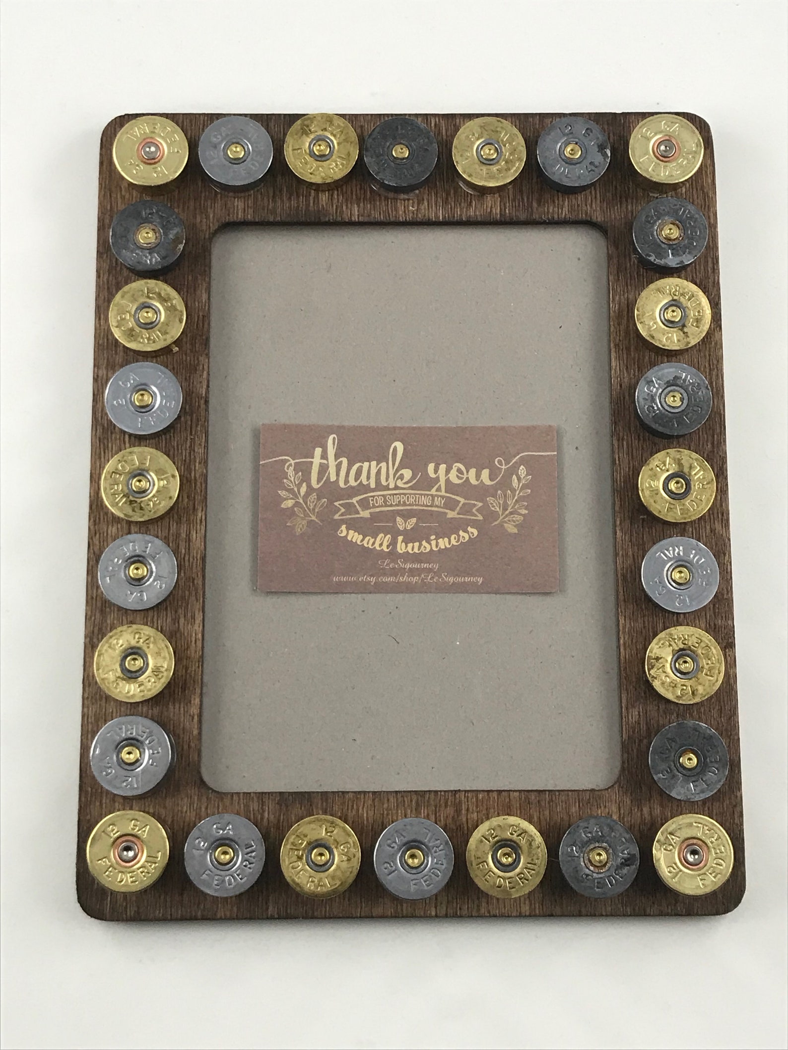 Bullet Picture Frame, Shotgun Shells Art, Unique Hunting Items, Rustic ...