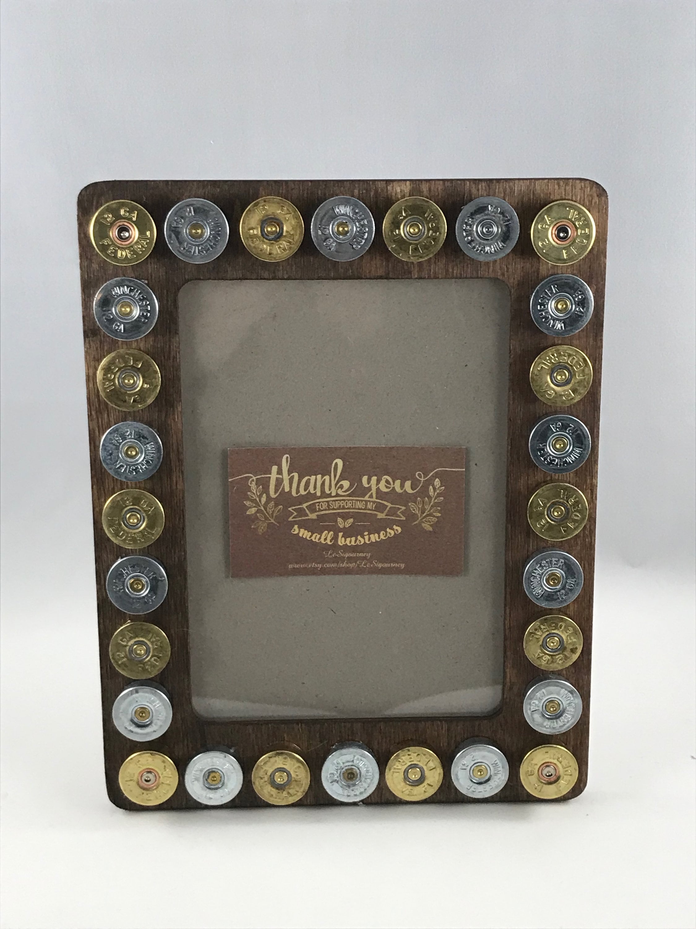 Bullet Picture Frame, Shotgun Shells Art, Unique Hunting Items, Rustic ...