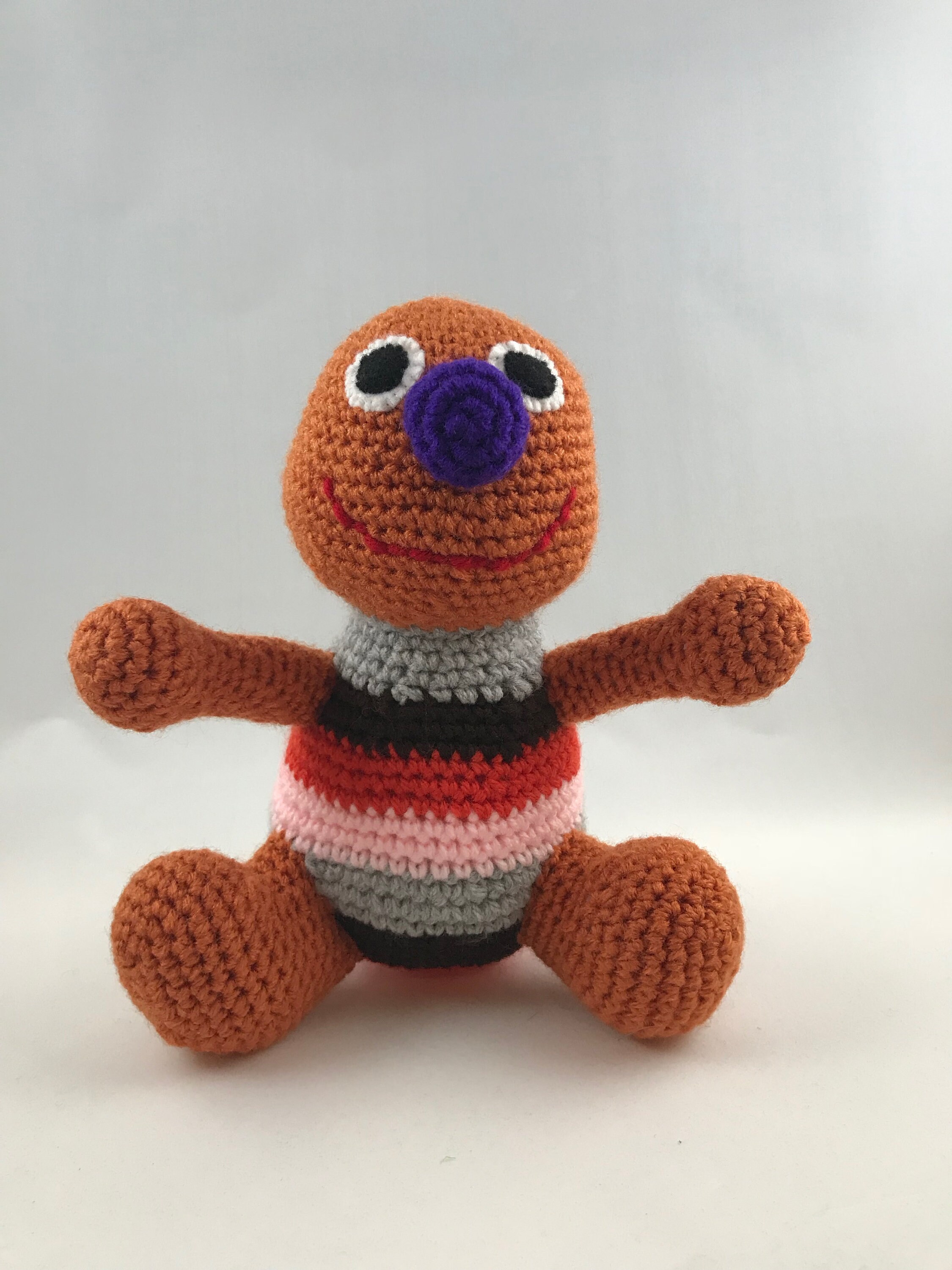 Handmade Baby David Plush: Elmo's Little Friend - Etsy