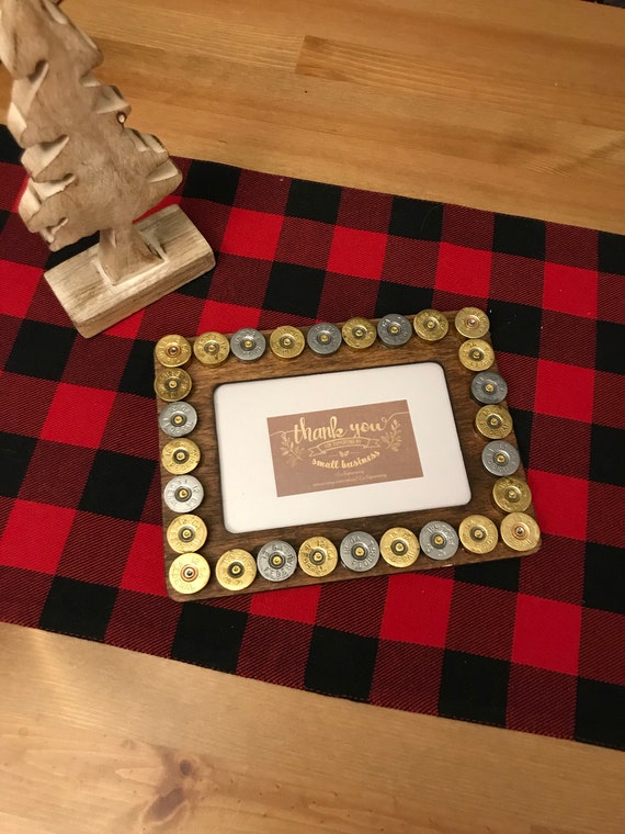 Bullet picture frame shotgun shells art unique hunting | Etsy