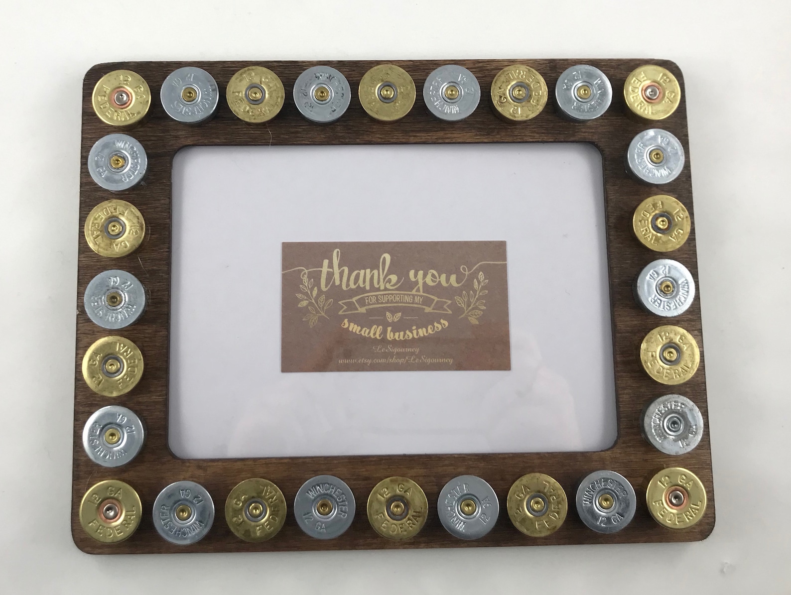 Bullet Picture Frame, Shotgun Shells Art, Unique Hunting Items, Rustic ...