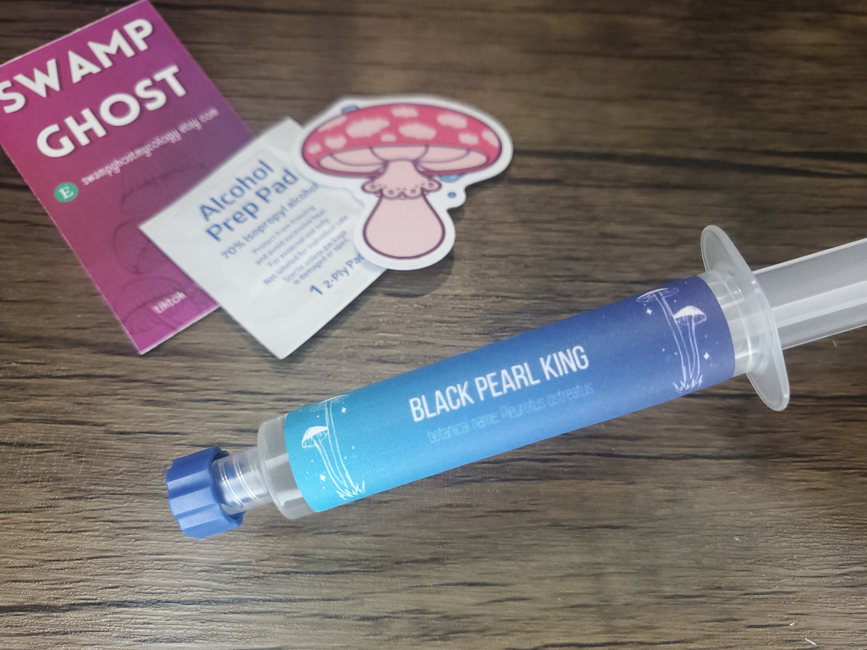 Black Pearl King Mycelium Syringe pleurotus Ostreatus 10cc - Etsy