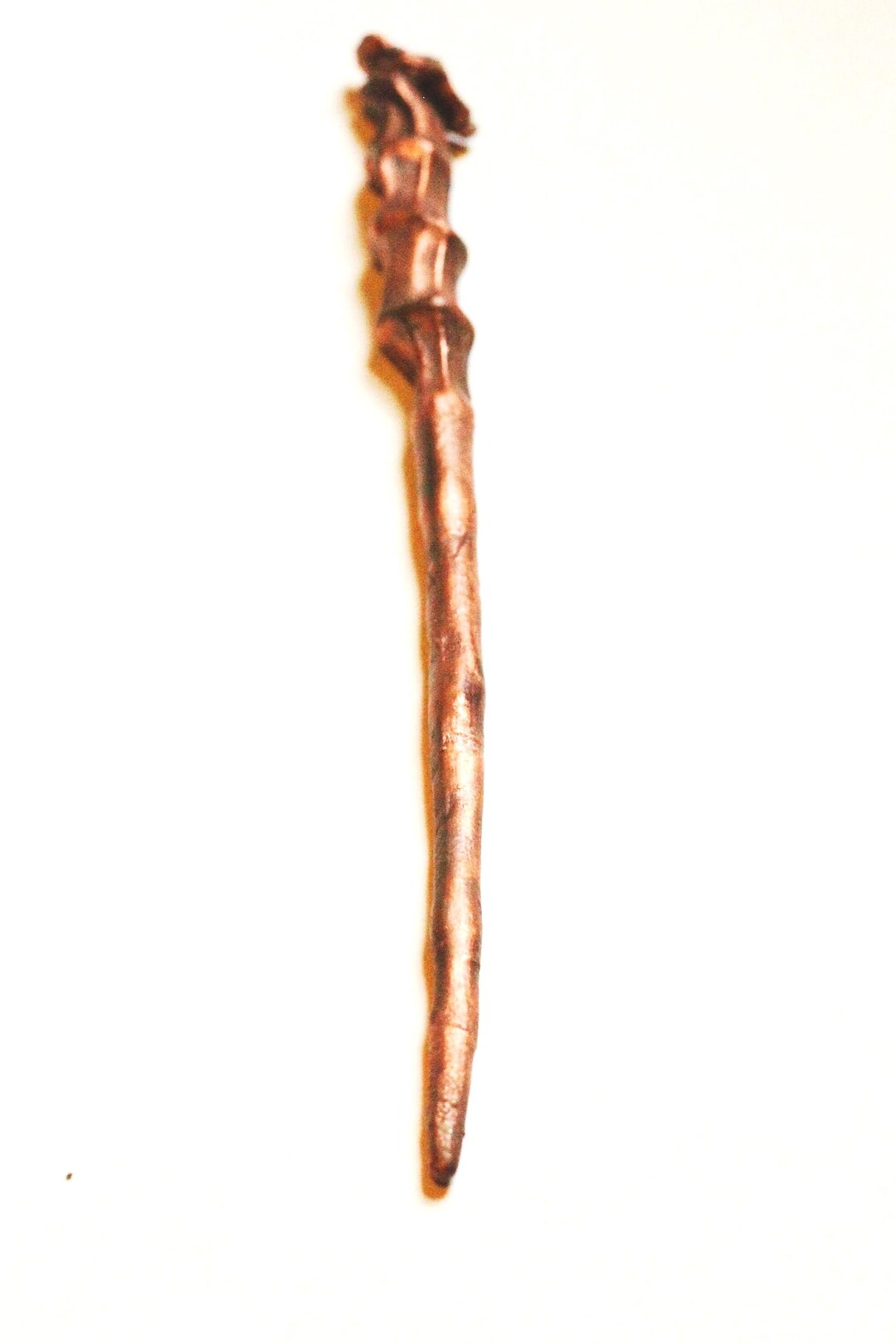 Copper Crystal Wand - Copper Wand - Citrine Wand - Electroformed ...