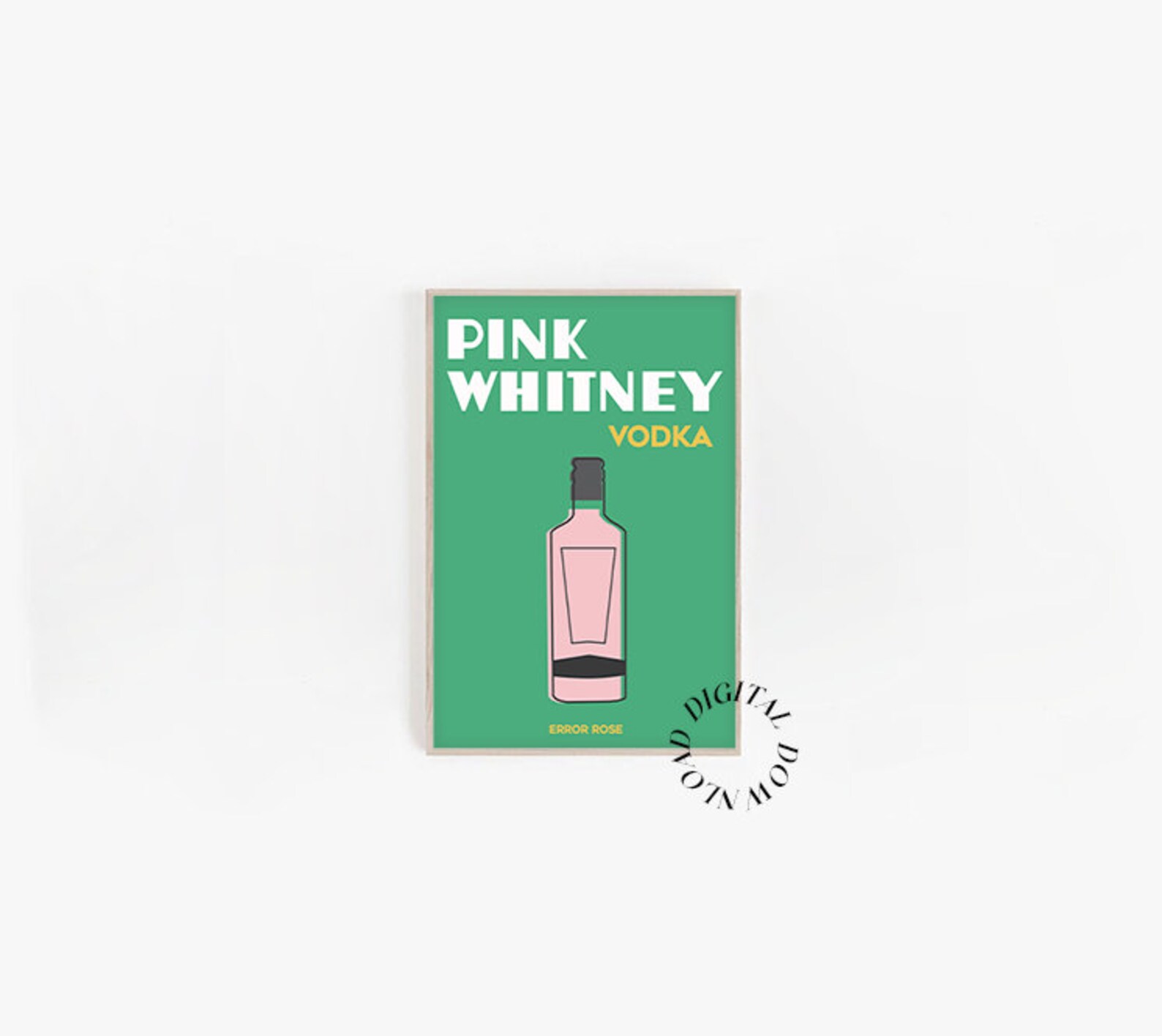 Alcohol Posters College Preppy Prints Wall Gallery Wall - Etsy