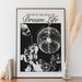 Disco Wall Print, Retro Photo Digital Download, Black and White Print ...