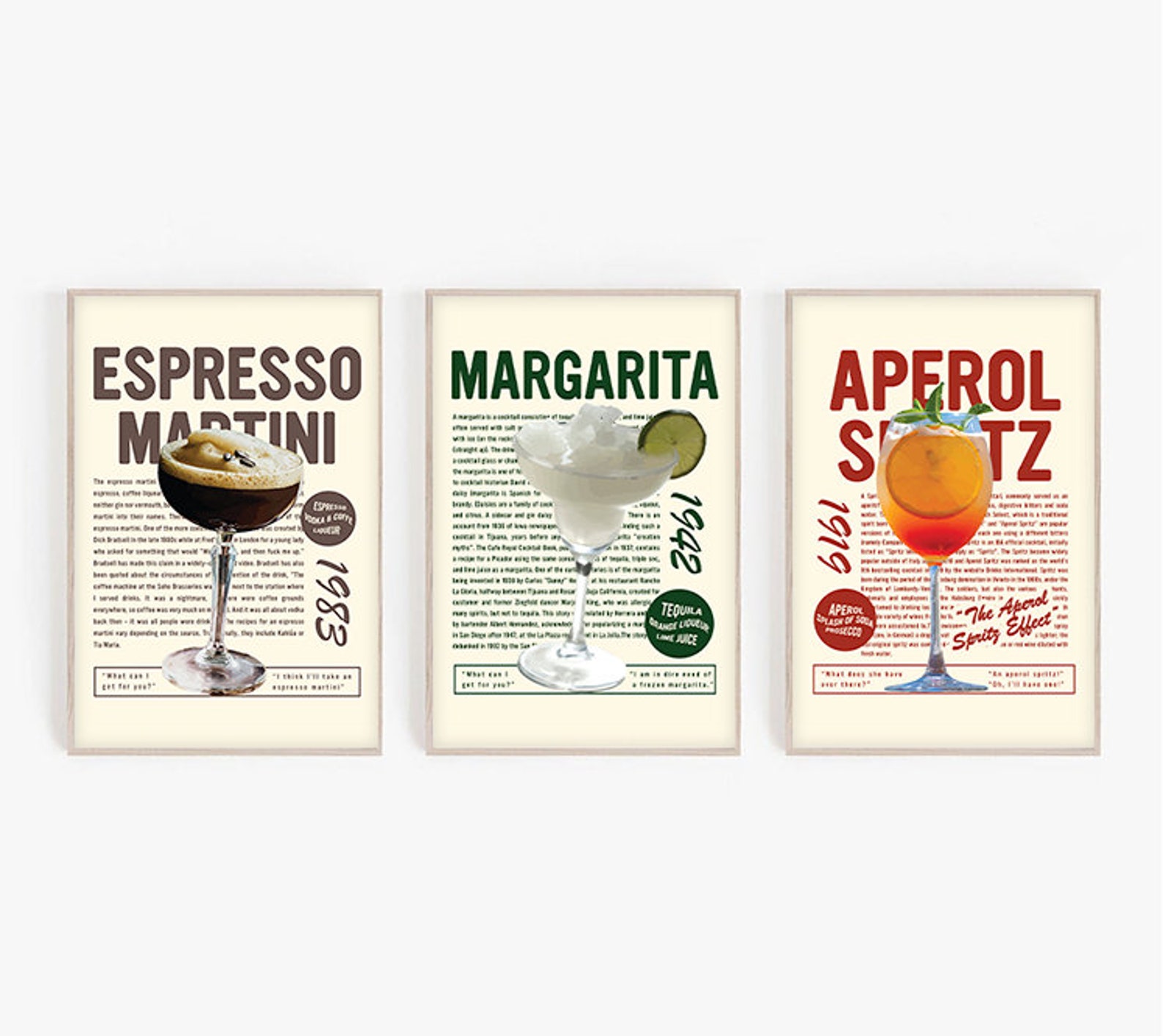 Aperol Spritz Digital Print Bar Cart Aesthetic Vintage - Etsy