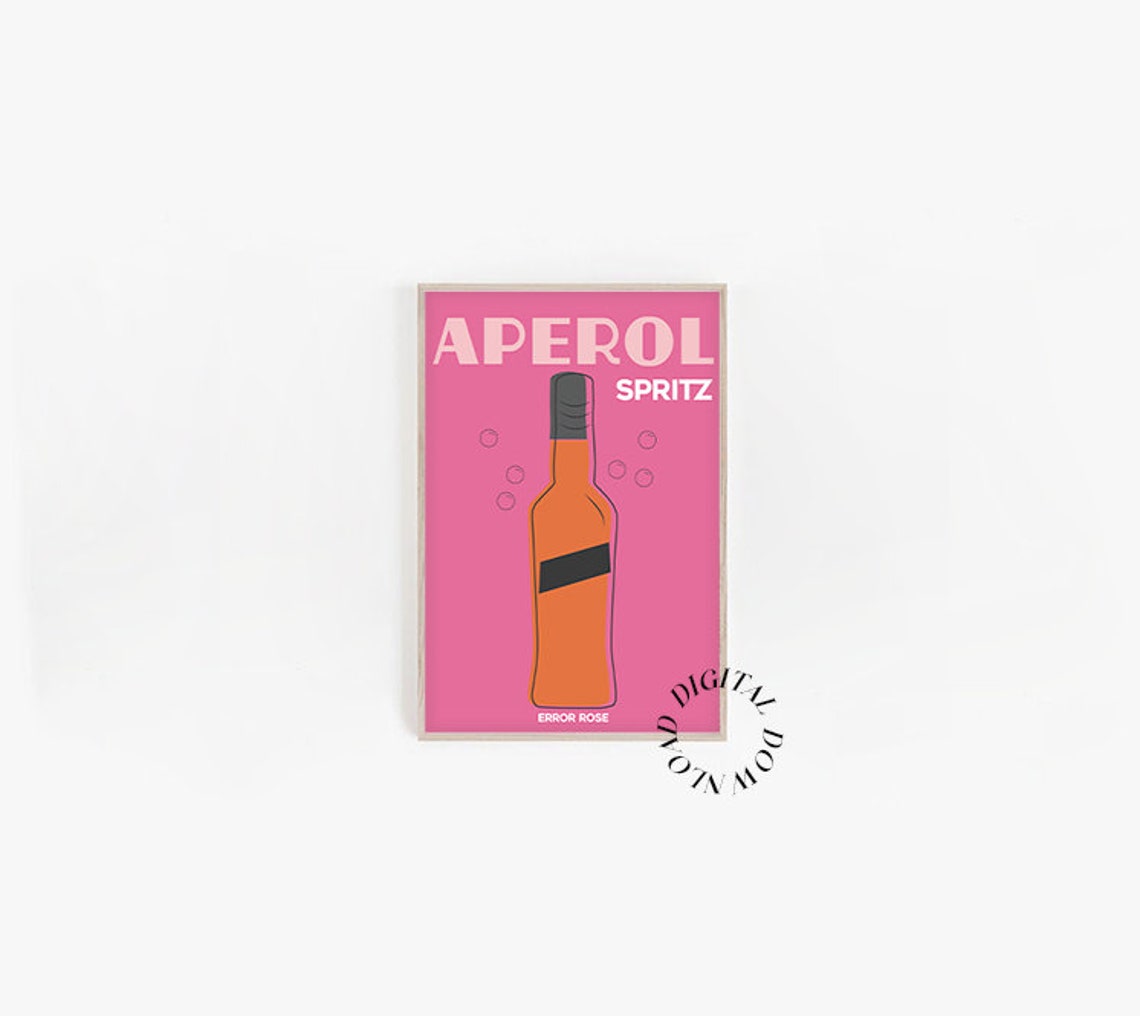 Alcohol Posters College Preppy Prints Wall Gallery Wall - Etsy