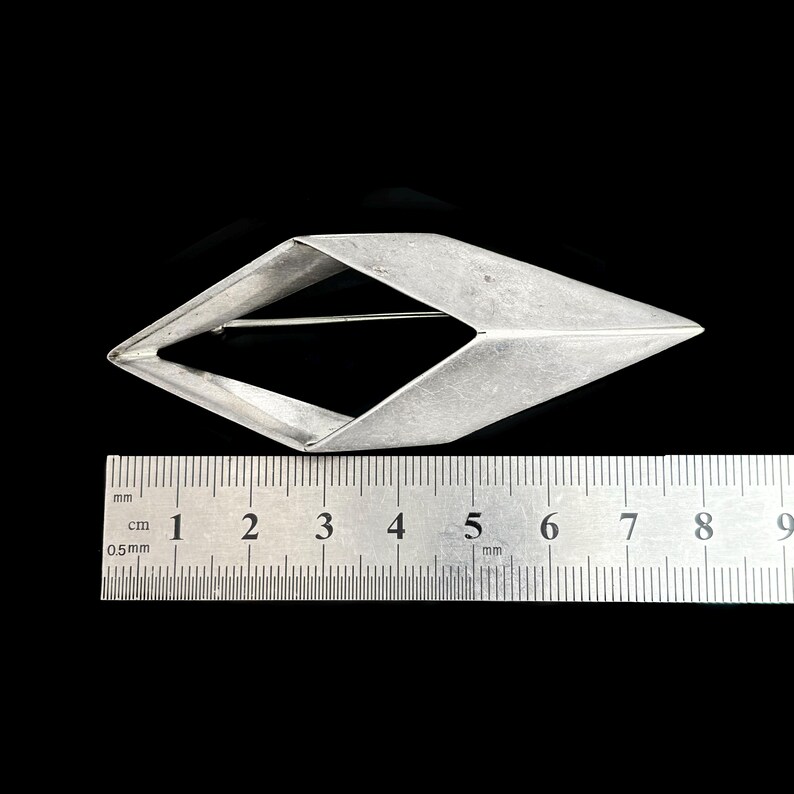 Absolutely Stunning Vintage Modernist Zina Designer Signed Sterling ...