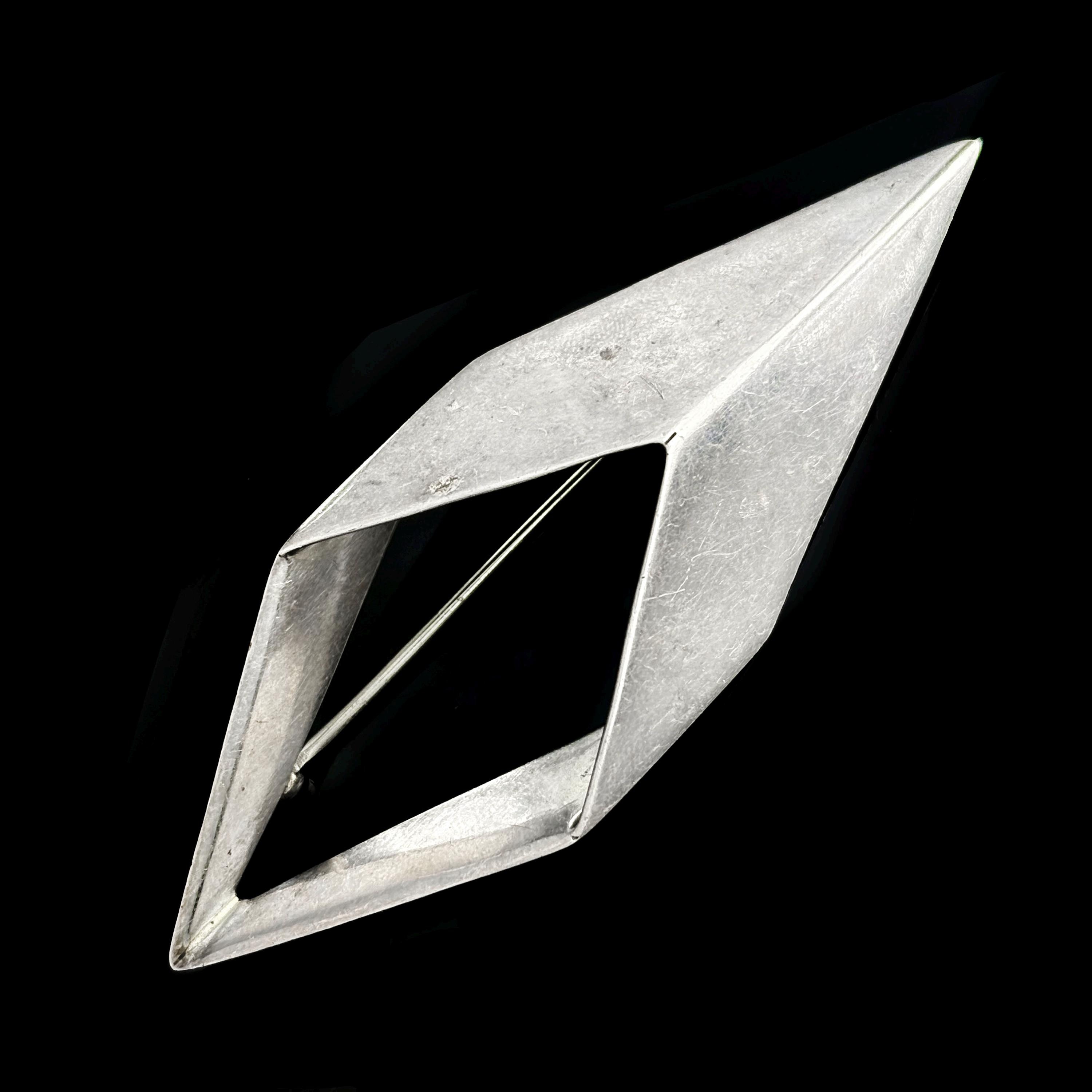 Absolutely Stunning Vintage Modernist Zina Designer Signed Sterling ...